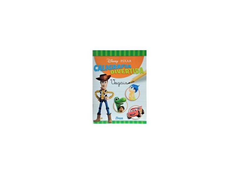 Caligrafia Divertida Vogais Disney Pixar Alfabetização o Melhor
