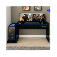 Mesa Gamer HMG01 AZUL com o Melhor Preço é no Zoom