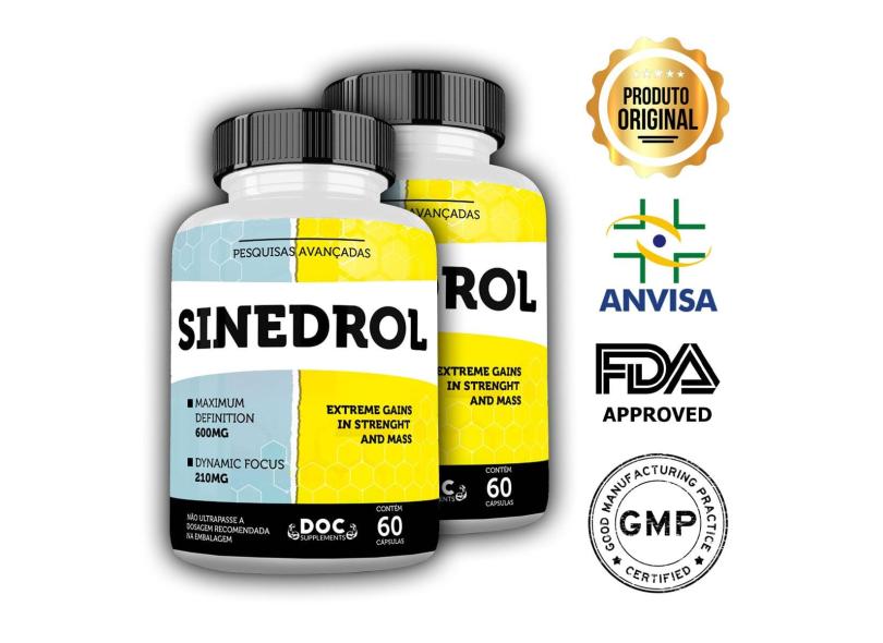 Sinedrol 2 Potes 120 Capsulas Original em Promoção é no Buscapé