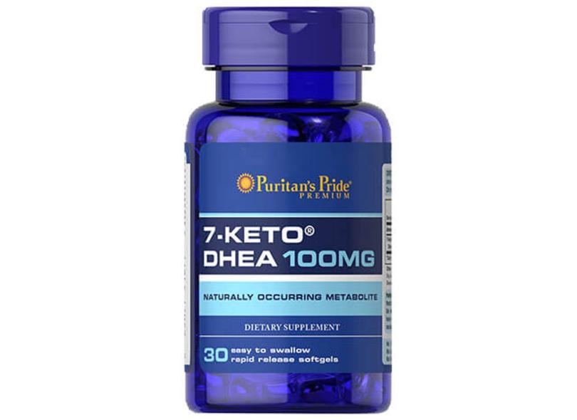 7-Keto, 100mg, 30 cápsulas, Puritans Pride com o Melhor Preço é no Zoom