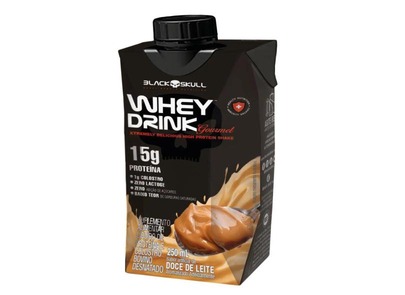 Whey Drink Gourmet - Pronto Para Beber - 1 Unid N/A N/A Doce De Leite ...
