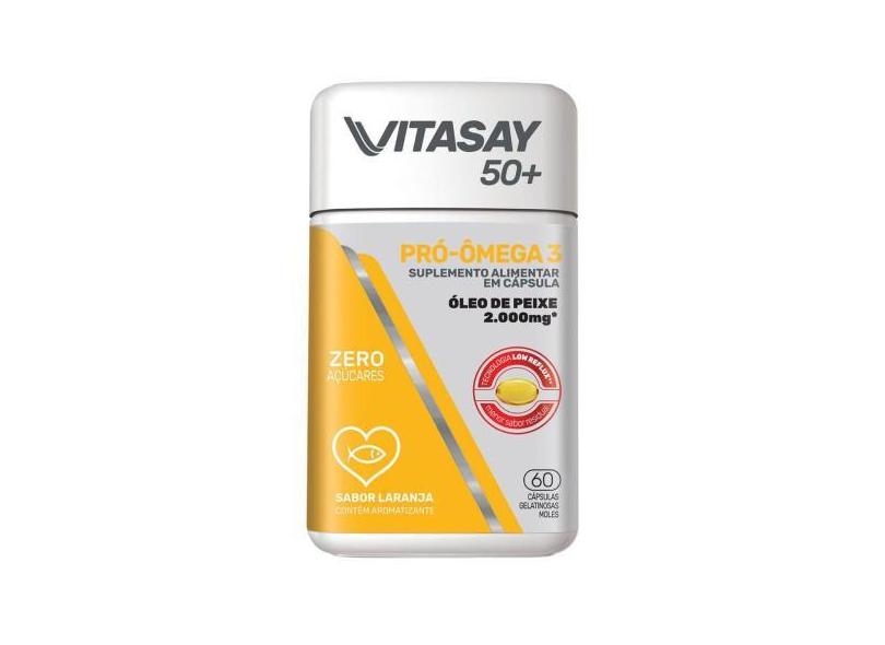 Vitasay 50+ Pró Ômega 3 60 Cápsulas Gelatinosas Moles em Promoção é no ...