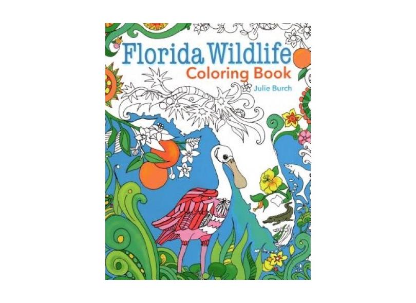 Livro - Florida Wildlife Coloring Book em Promoção é no Buscapé