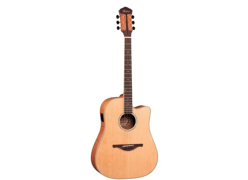 Violão Hofma Eagle Elétrico HMP350 STNT Natural com o Melhor Preço é no ...