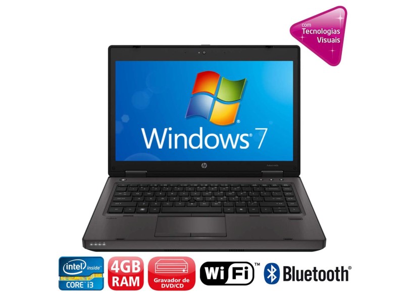 Notebook HP ProBook Intel Core i3 2310M 4GB de RAM HD 500 GB LED 14 ...