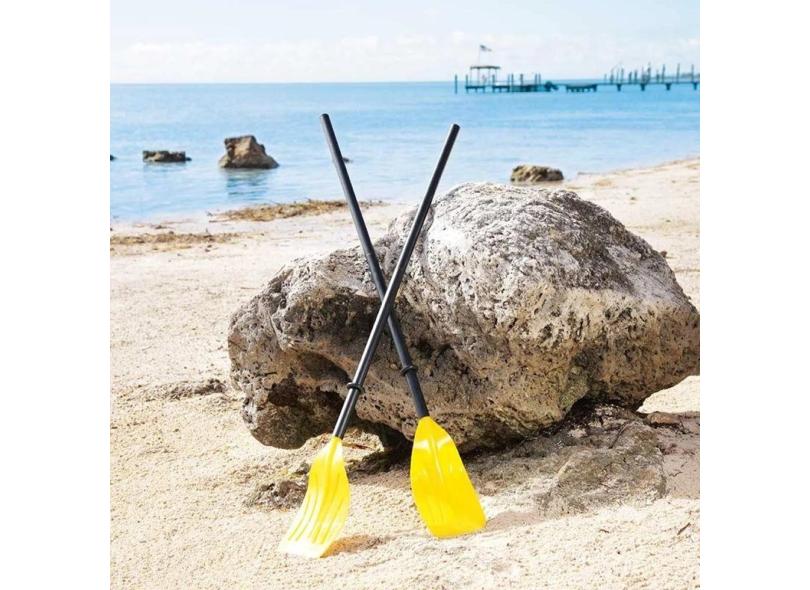 Par de Remos Plásticos Bestway 1,24 Metros Desmontável para Botes com o ...