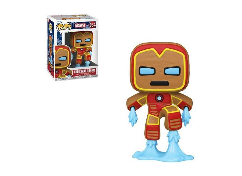 Funko Pop Marvel Holiday - Gingerbread Iron Man 934 em Promoção é no ...