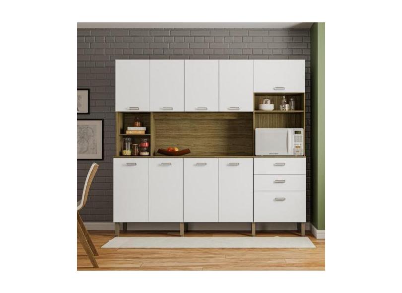 Cozinha Compacta 10 Portas 2 Gavetas Intense Kits Paraná - Kits Parana ...