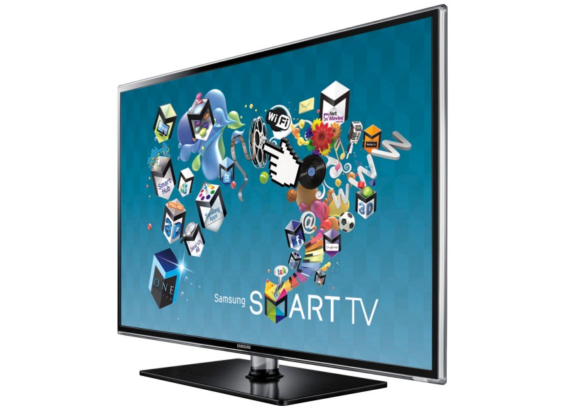 TV LED 40" Smart TV Samsung Série 6 3D Full HD 4 HDMI UN40D6400 com o ...