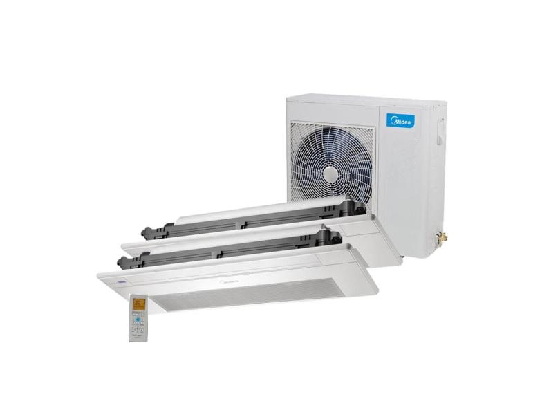 Ar Condicionado Multi Split Inverter Springer Midea Cassete 1 Via 2x9.000 BTU/h Quente e Frio ...