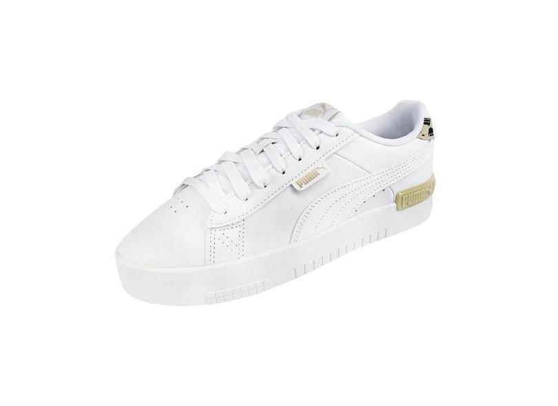 Tênis Puma Jada Animal Jr White Granola Black Gold em Promoção é no Buscapé