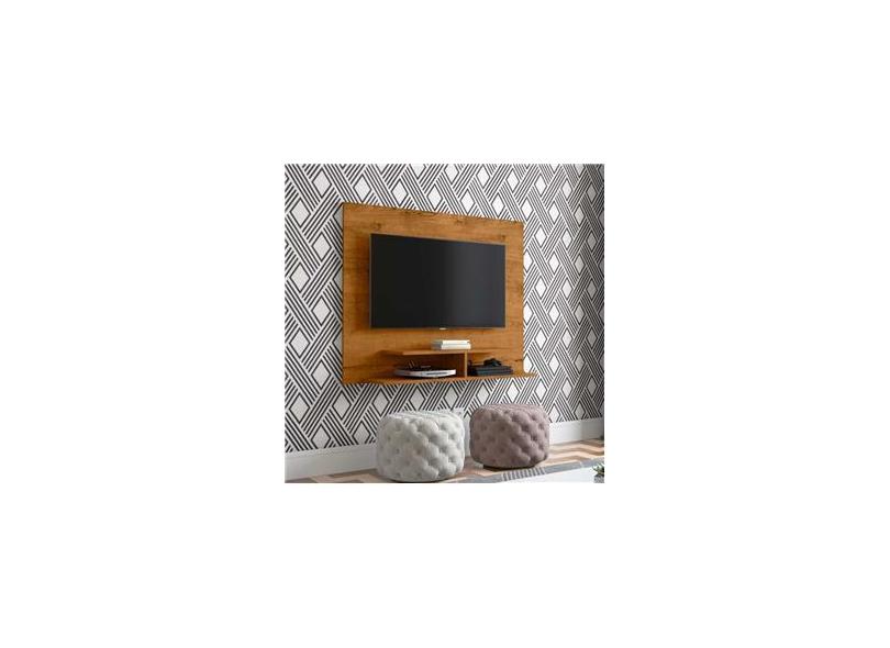 Painel Para TV 50 Polegadas Veneza Freijó EJ Móveis com o Melhor Preço ...