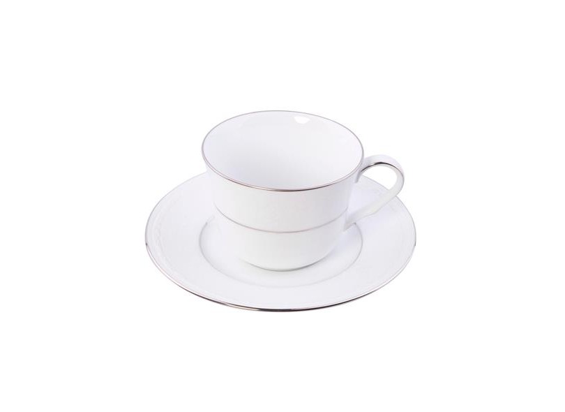 Aparelho de Jantar Redondo de Porcelana 36 peças - White Cliff Platinum ...