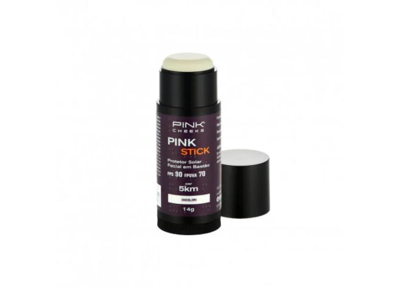 Pink Cheeks Protetor Solar Facial Com Base Pink Stick Fps 90 Cor: 5Km ...