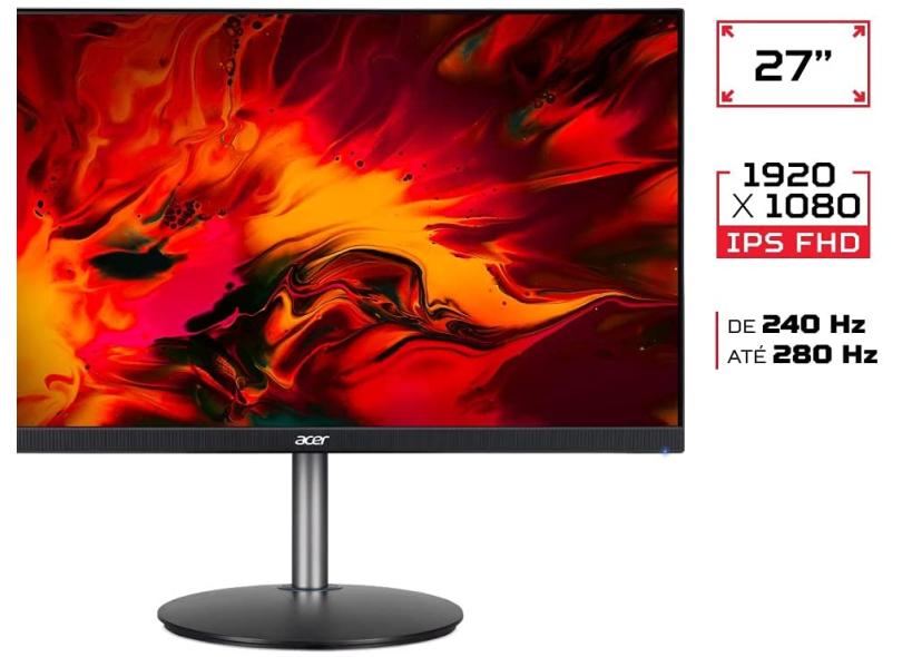 Monitor Gamer LED IPS 27 " Antirreflexo Acer Full HD XF273 com o Melhor ...