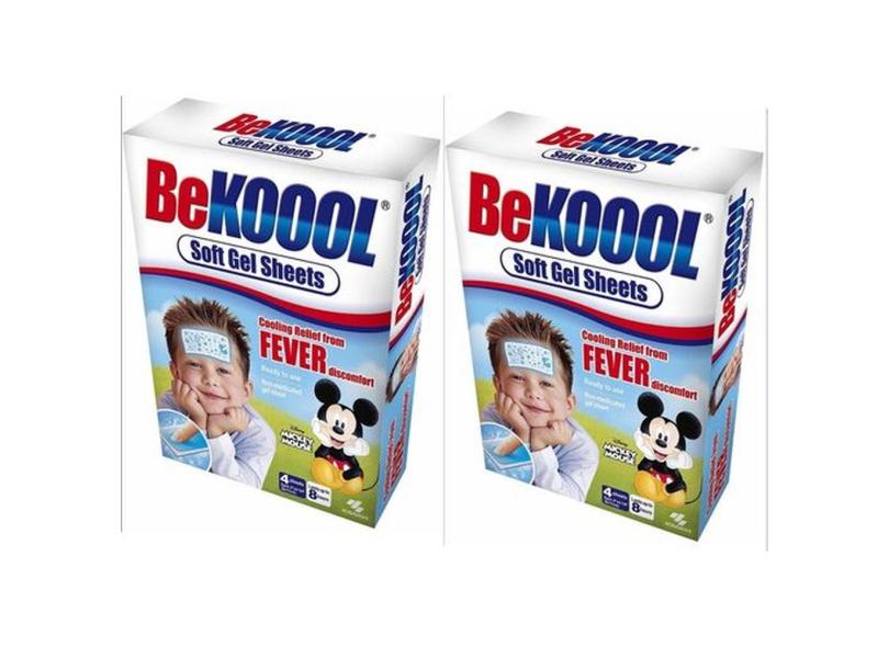 02 Caixas Adesivo Febre Dores Reações Vacinas Be Koool Fever em ...