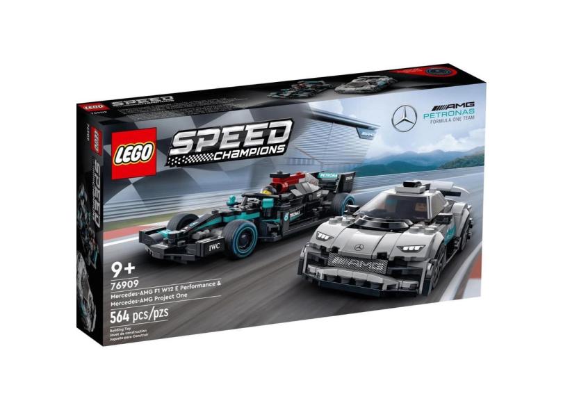 Lego Speed Champions Mercedes-AMG F1 W12 E Mercedes-AMG 564p com o ...
