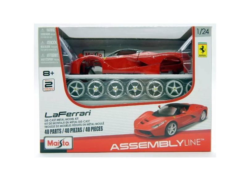 La ferrari kit em metal para montar 1/24 com o Melhor Preço é no Zoom