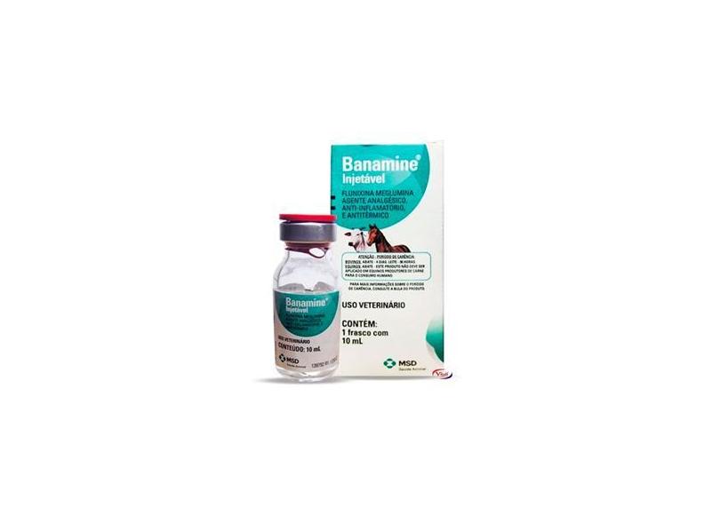 Banamine Injetável 10ml Msd com o Melhor Preço é no Zoom