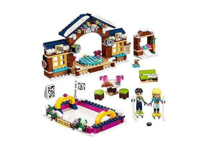 Lego Friends Snow Resort Ice Rink 41322 Building Kit (307 Peça) com o ...