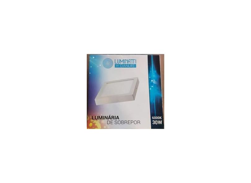 Luminária Plafon de LED Sobrepor ARQUITETURAL (30W) ( Frio) - Luminatti ...