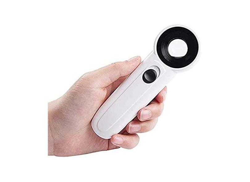 Lupa Lupa portátil com LED para idosos/ambliopia/baixa visão/crianças ...