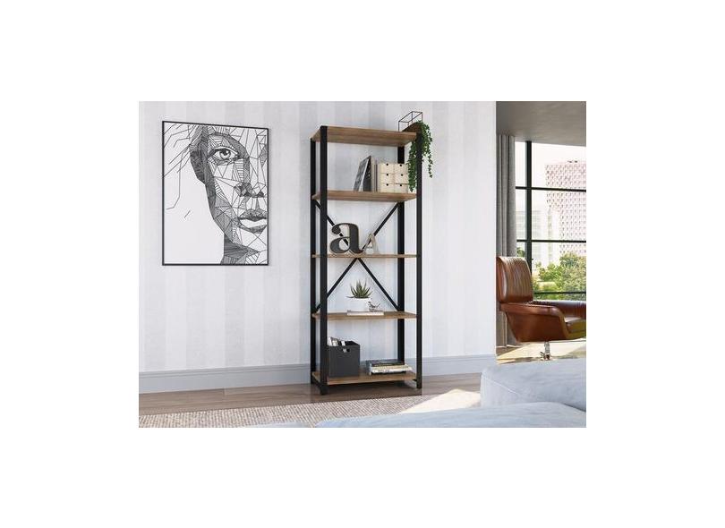 Estante Steel Light com 5 Prateleiras em Vermont e - Artesano em ...