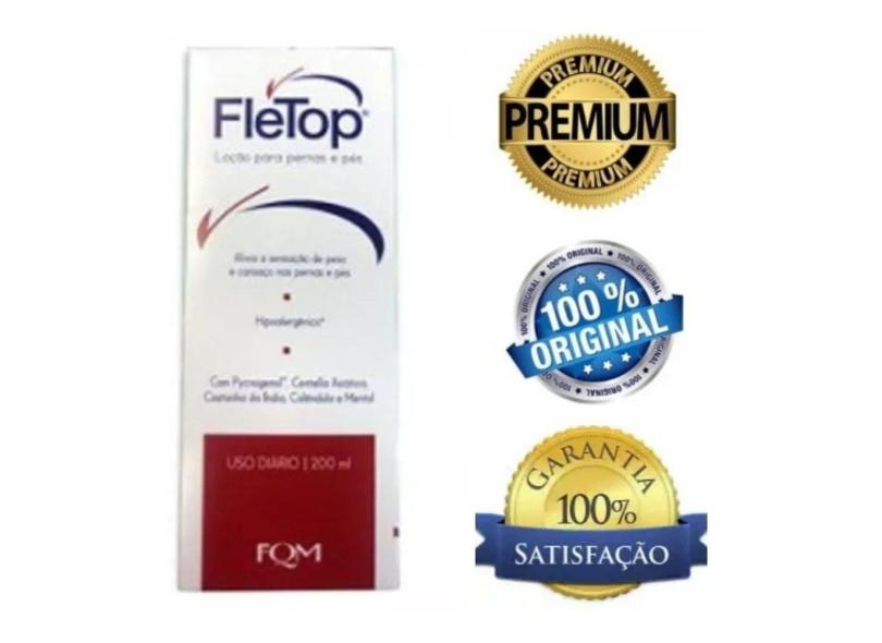 KIT C/ 05 - Fletop - Loção para Pernas e Pés - Hidratante com o Melhor ...