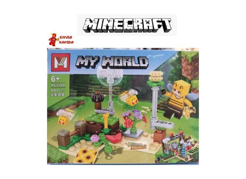 Minecraft Bloques Mg515a Blocos De Montar 84 Pcs em Promoção é no Buscapé