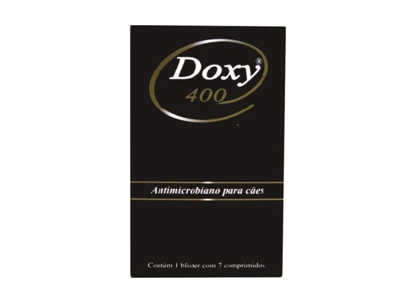 Antimicrobiano Doxy 400 para Cães - 7 comprimidos com o Melhor Preço é ...