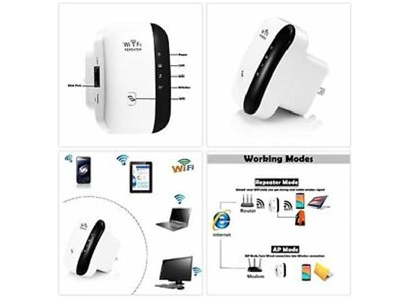 WiFi Range Extender Super Booster 300Mbps Superboost impulso Router ...