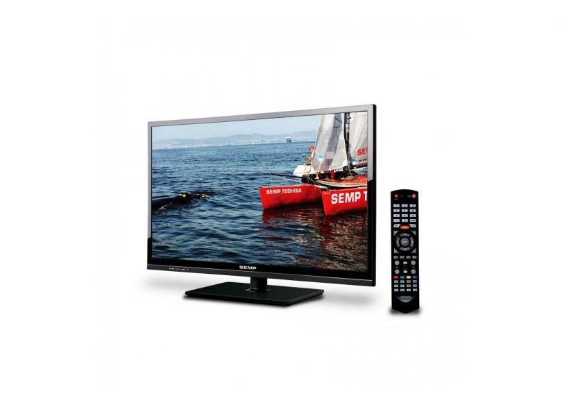 TV LED 24" Semp Toshiba Full HD 1 HDMI LE2458F com o Melhor Preço é no Zoom