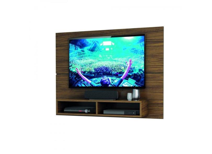 Painel Para Tvs Até 49 Polegadas 1,20M New Slim Zanzini Nogal com o ...