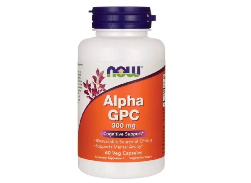 Alpha GPC 300 mg 60 Cápsulas Now Foods com o Melhor Preço é no Zoom
