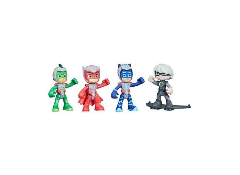 Bonecos Pj Masks Heróis Vs Vilão Missão Aérea - Hasbro com o Melhor ...