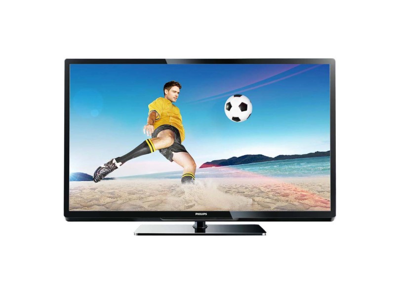 TV LED 42" Smart TV Philips Full HD 3 HDMI 42PFL4007D com o Melhor ...