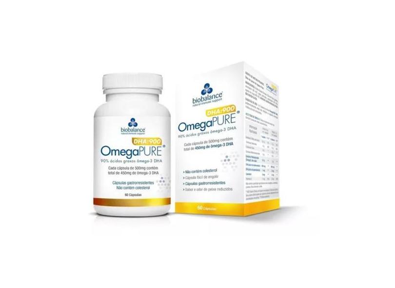 Omega Pure Dha 900 (60 Capsulas) - Biobalance Nutraceuticals com o ...