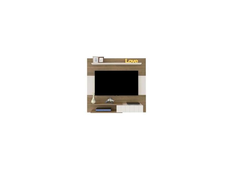 Painel Monza Pinho/Off White para TV até 50 Polegadas - Artely com o ...