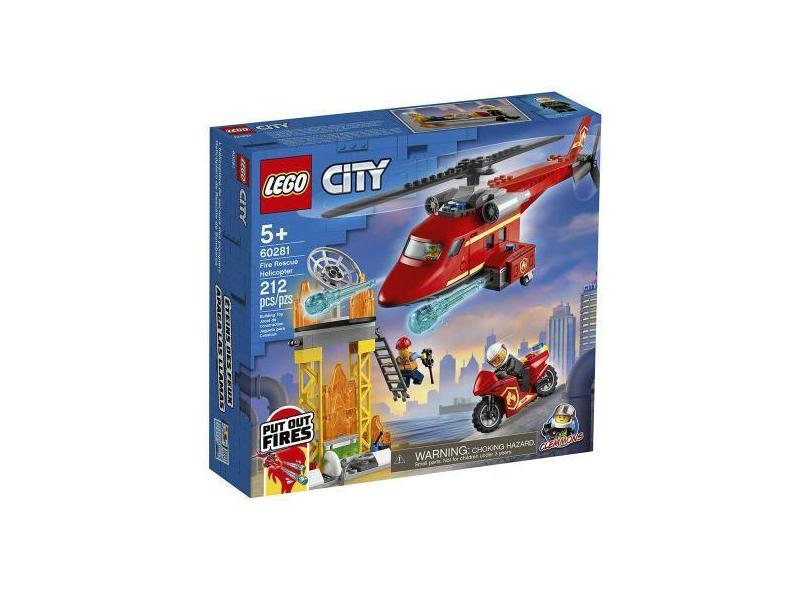 Lego 60281 - Helicóptero De Resgate Dos Bombeiros com o Melhor Preço é ...