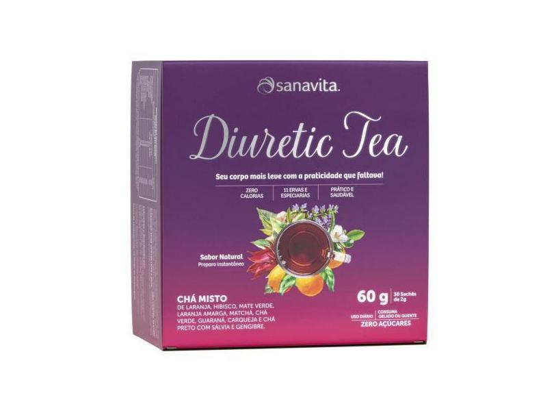 Diuretic Tea Caixa Com 30 Sachês De 2G Sanavita em Promoção é no Buscapé