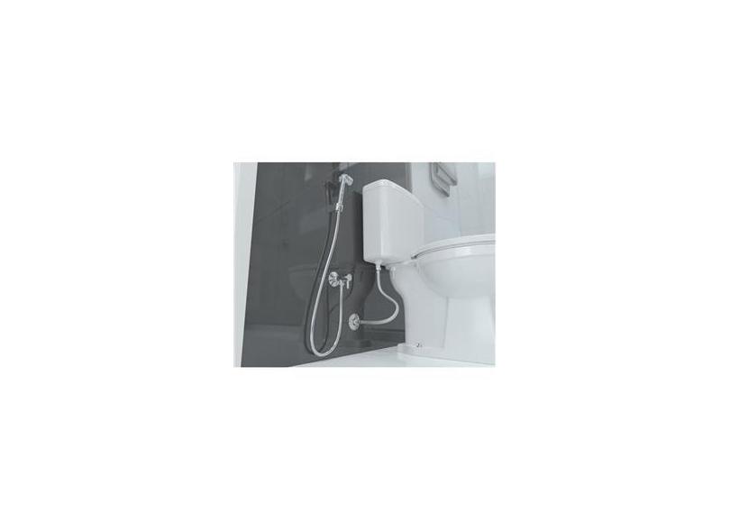 Kit Ducha Higiênica C/ Registro Blukit Confort 220931 Blukit com o ...