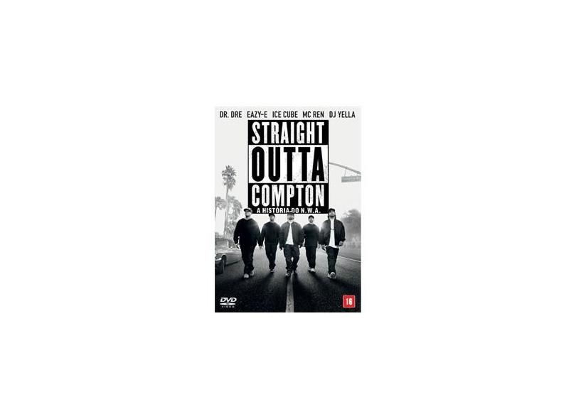 Dvd Straight Outta Compton A Historia Do Nwa Mc Ren com o Melhor Preço ...