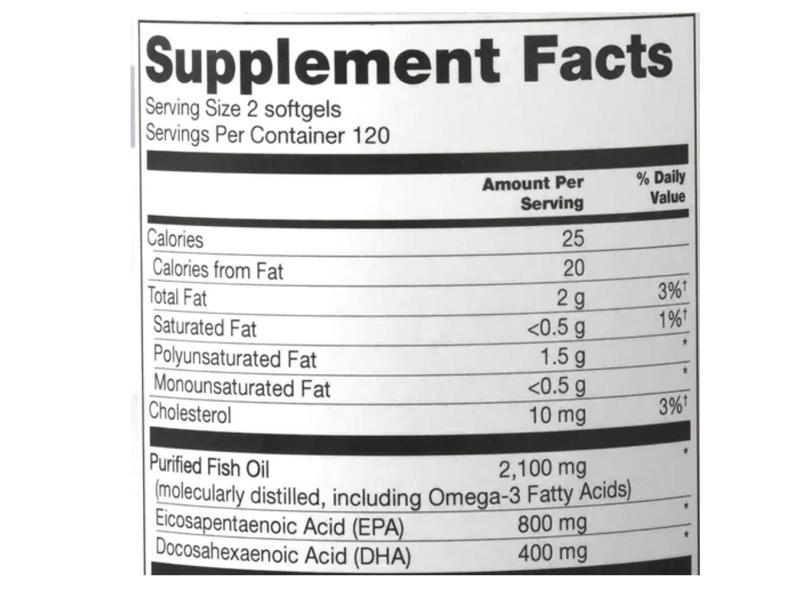 Vitacost Synergy Mega Efa 1200 Mg Omega 3 - 240 Cápsulas com o Melhor ...