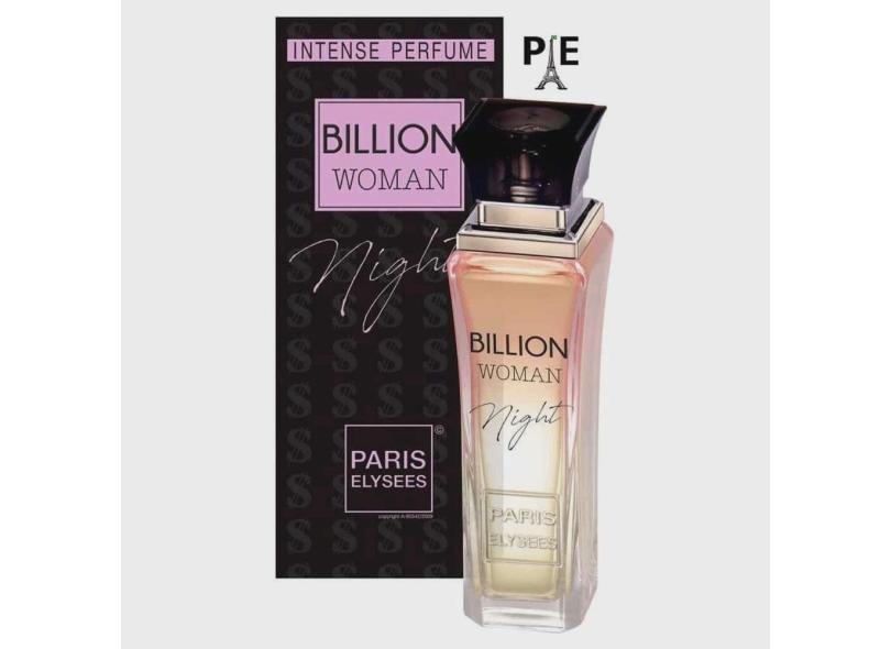 Paris Elysees Perfume Billion Woman Night 100ml com o Melhor Preço é no ...