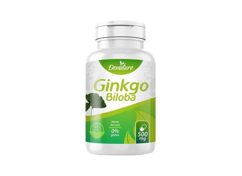 Ginkgo Biloba (bai Guo Ye) 500mg 60 Cápsulas Denature com o Melhor ...
