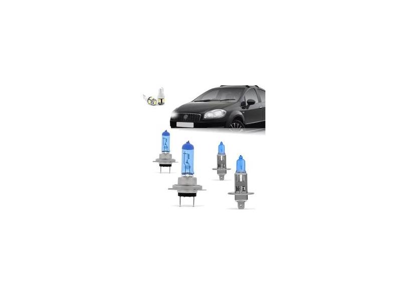 Kit Lampadas Fiat Linea 2009 2010 2011 2012 2013 2014 2015 2016 2017 ...