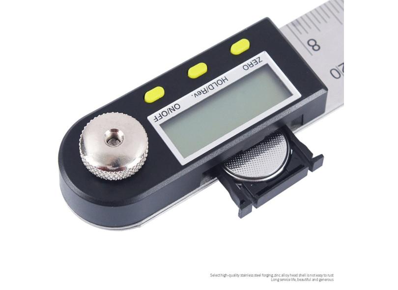 Régua de Ângulo de Exibição Digital 200mm / Régua de Ângulo Ferramenta ...