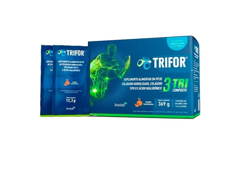 Biolab Trifor Colágeno Tipo II e Ácido Hialurônico 30 Sachês em ...
