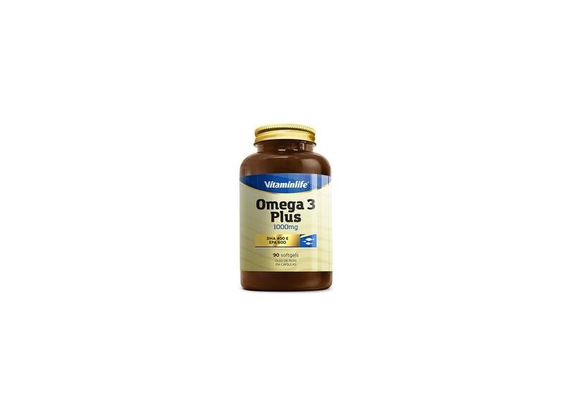 Omega 3 Plus 90 Cápsulas - Vitamin Life em Promoção é no Buscapé
