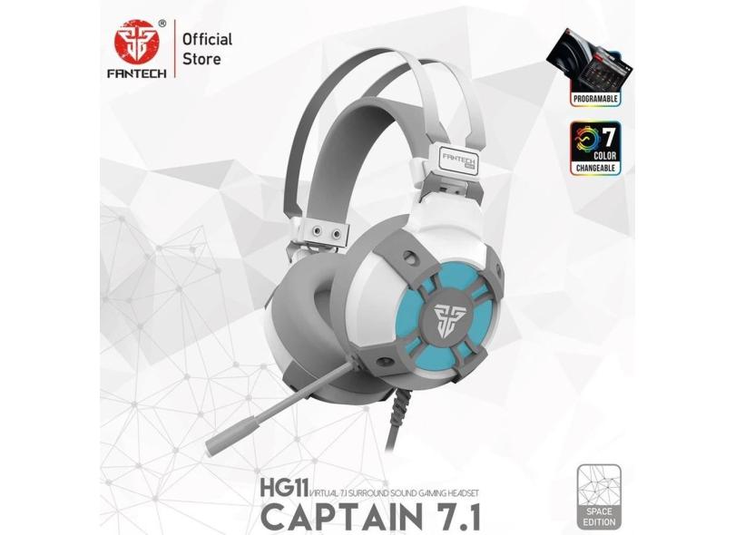 Headset Gamer Captain 7.1 USB Space Edition Fantech HG11 em Promoção é ...